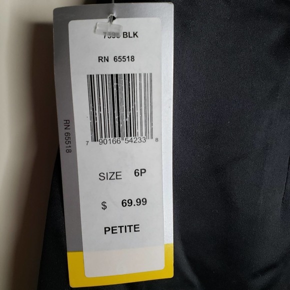 Patra | Skirts | Skirt Black Pencil Midi Sz 6p Side Slit Patra | Poshmark